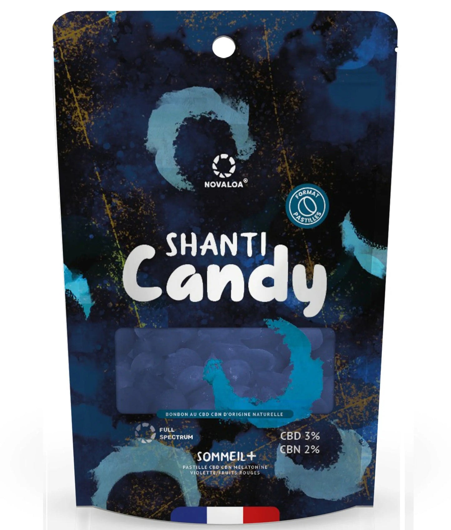Pastilles CBD – CBN 5% & Mélatonine – Sommeil – LLG SHOP